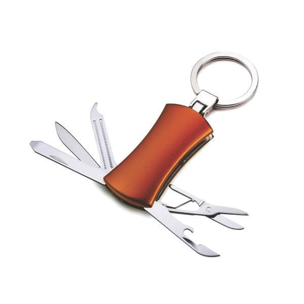 Canivete em Alumínio Tipo Chaveiro Personalizado | Ninja Brindes