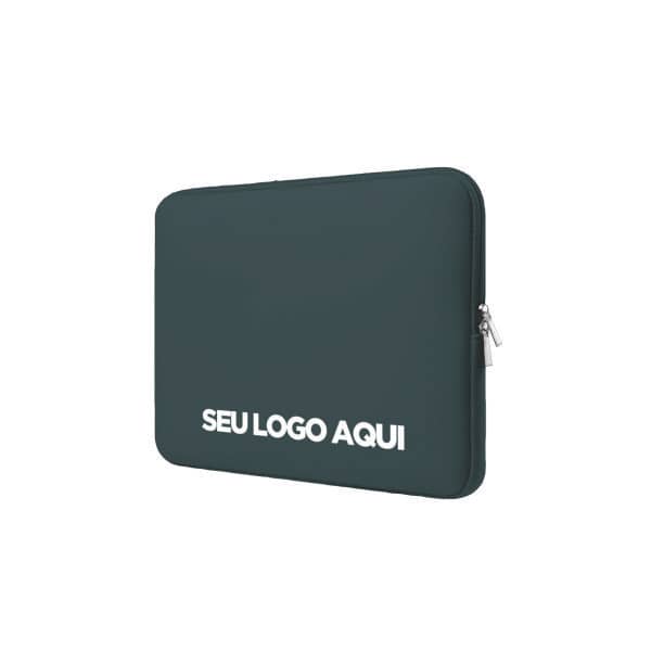 Capa Case Para Macbook Personalizada Preta - Seu Logo | Ninja Brindes